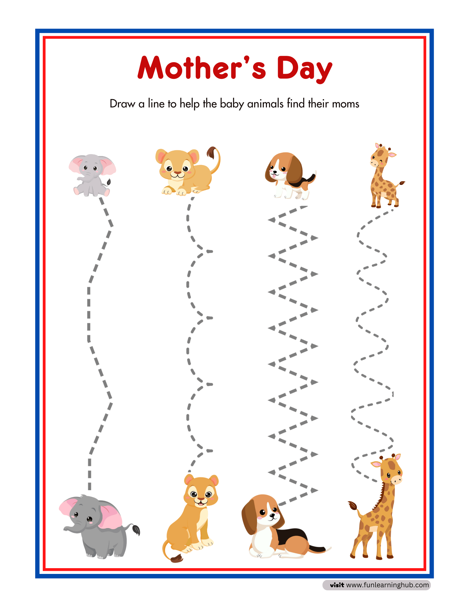Mother's Day Worksheets - Fun Learning Hub