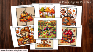Free Autumn Puzzles for Kids: 30+ Fun Printables