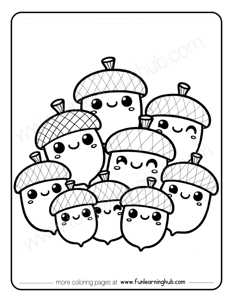 Autumn Coloring Pages Free Download: Fun Printables for All Ages - Fun ...