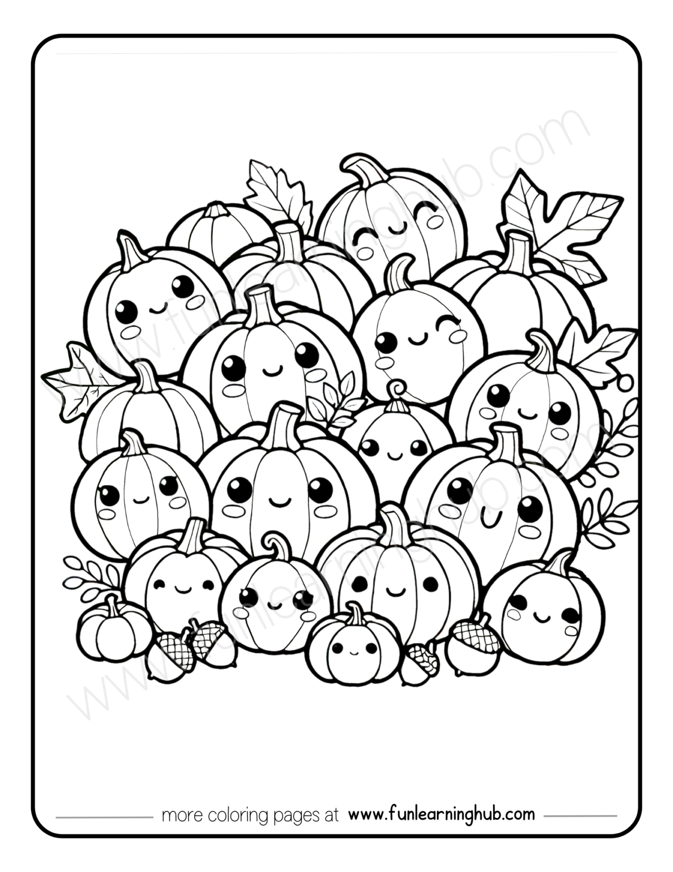 Autumn Coloring Pages Free Download: Fun Printables for All Ages - Fun ...