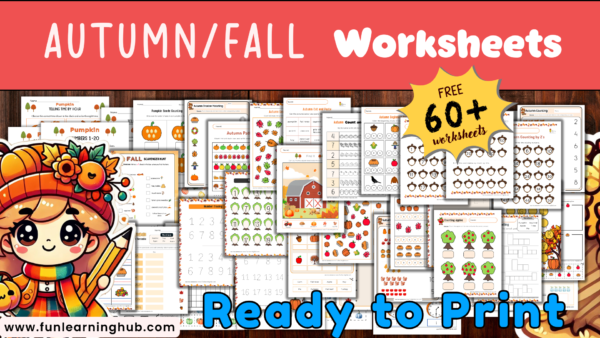 60+ Free Fall/Autumn Worksheets to Download - Fun Learning Hub