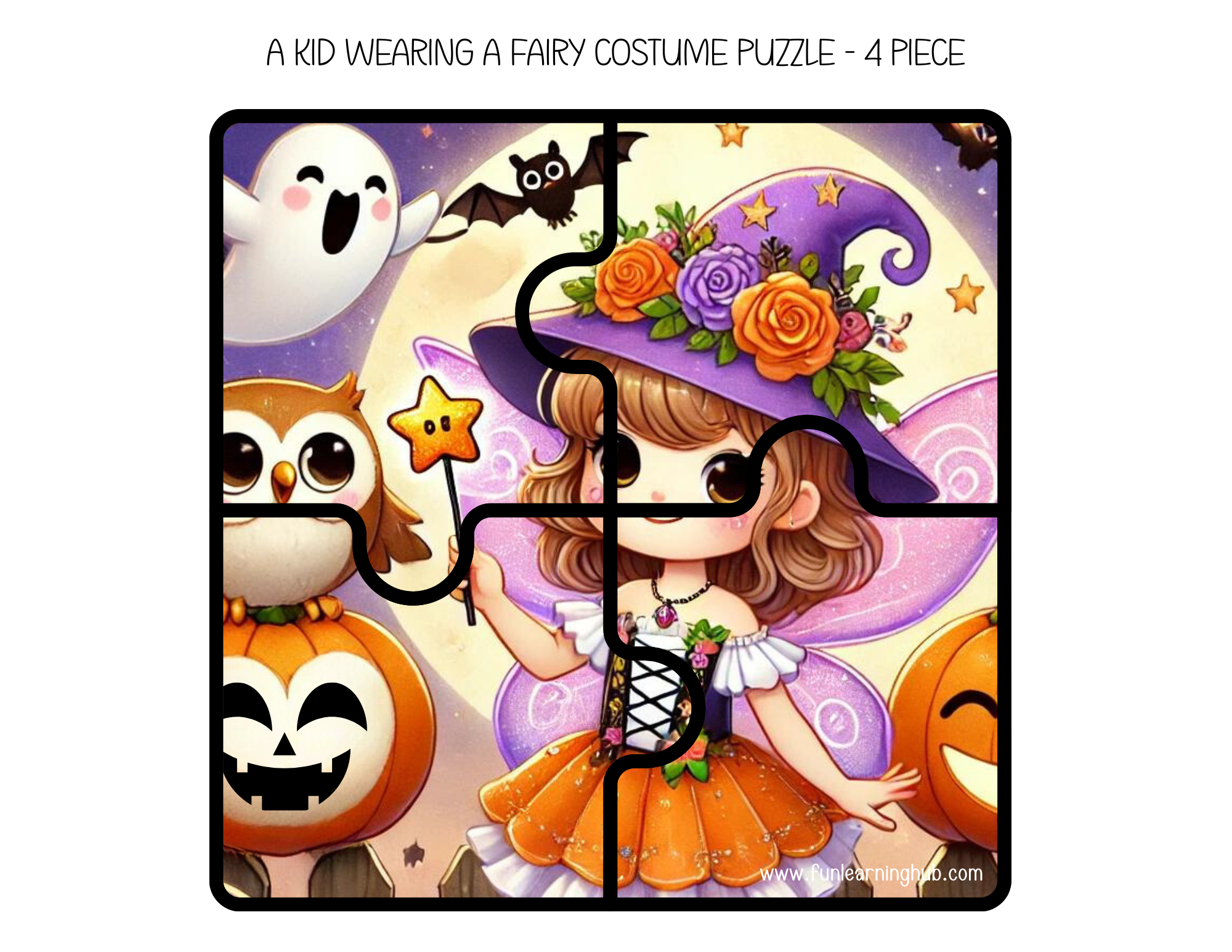 30+ Free Fun Halloween Puzzles for Kids - Free Printables