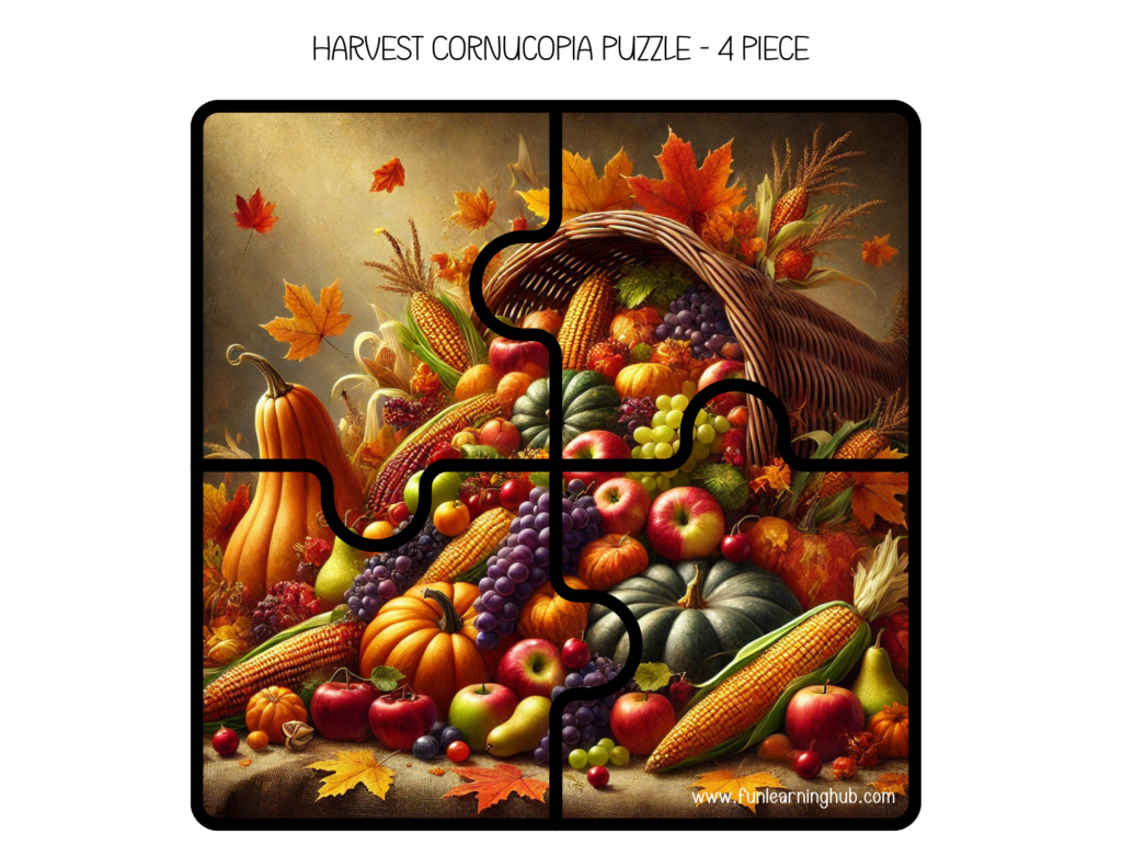 Free 40+ Thanksgiving Puzzles: Printable for Teachers, Parents and ...