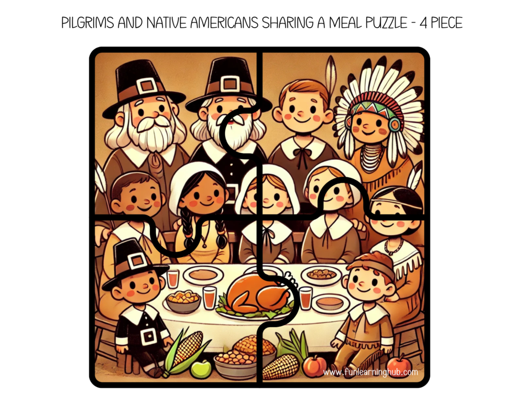Free 40+ Thanksgiving Puzzles: Printable for Teachers, Parents and ...