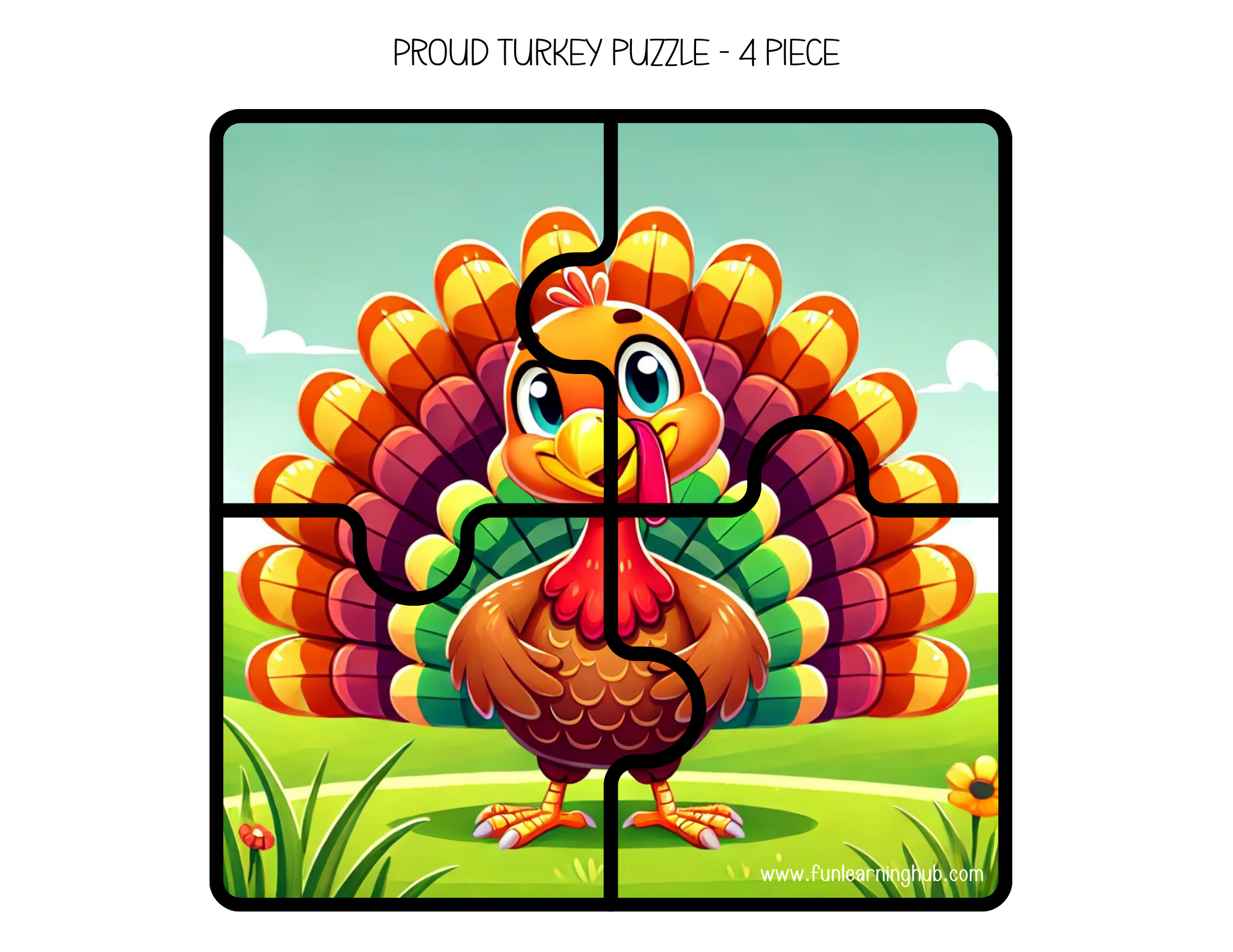 Free 40+ Thanksgiving Puzzles: Printable for Teachers, Parents and ...