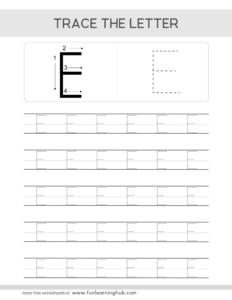 Free Letter Tracing Sheets: Uppercase and Lowercase Handwriting Practice